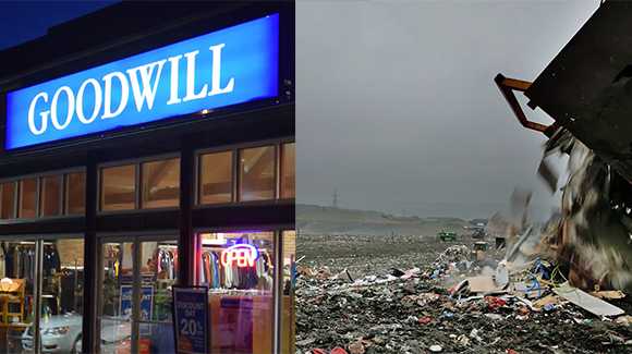 Ever wonder what happens to your clothing when you donate to Goodwill?
