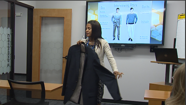 Goodwill says Mark Cuban Suit up Experience fits right with them