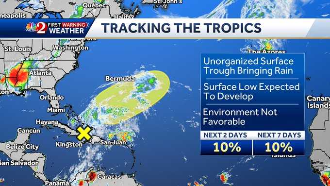 Tropical wave: National Hurricane Center identifies disturbance