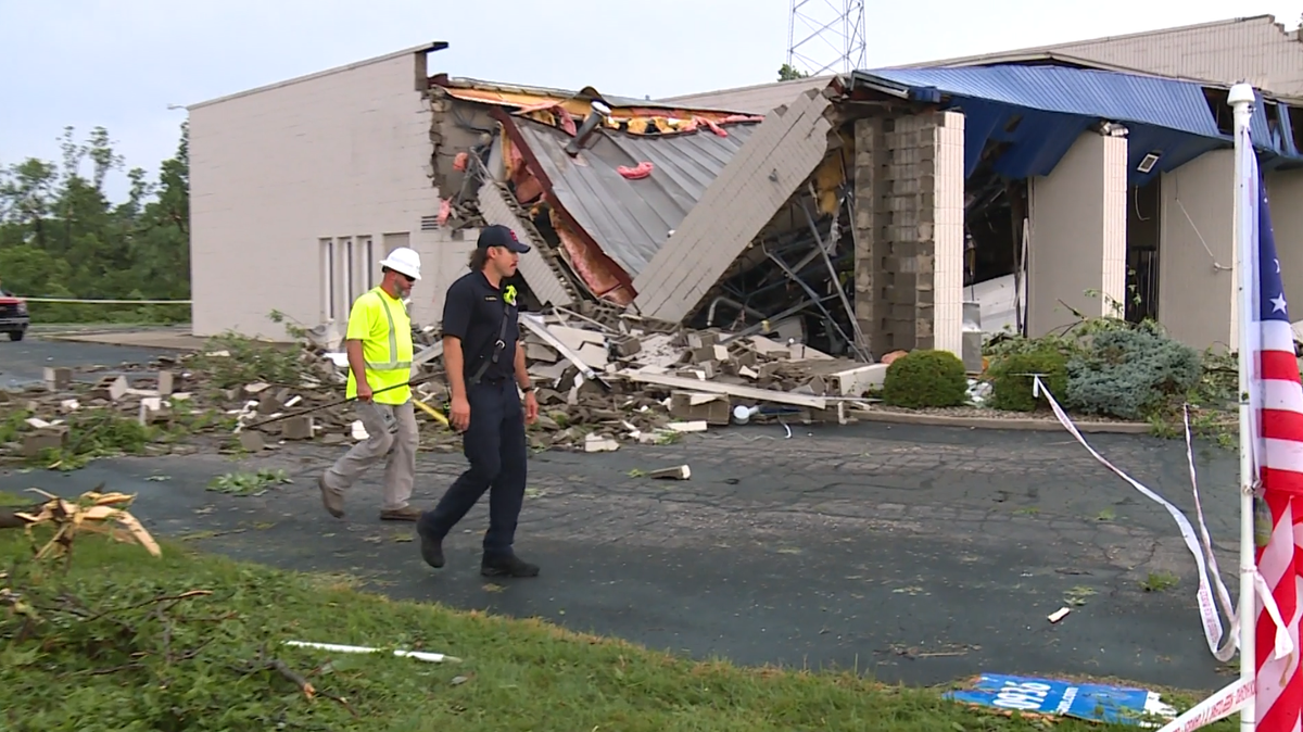 Goshen firehouse part of storm damage