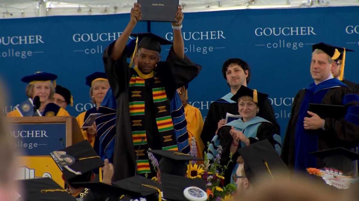 Goucher Prison Partnership student's graduation an inspiration to others