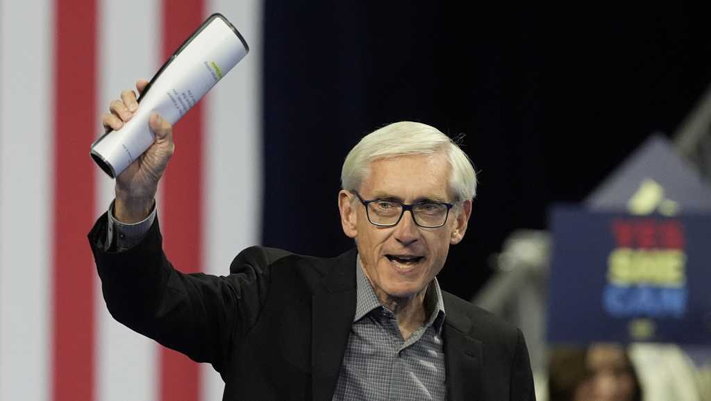 Gov. Tony Evers announces he will not seek reelection