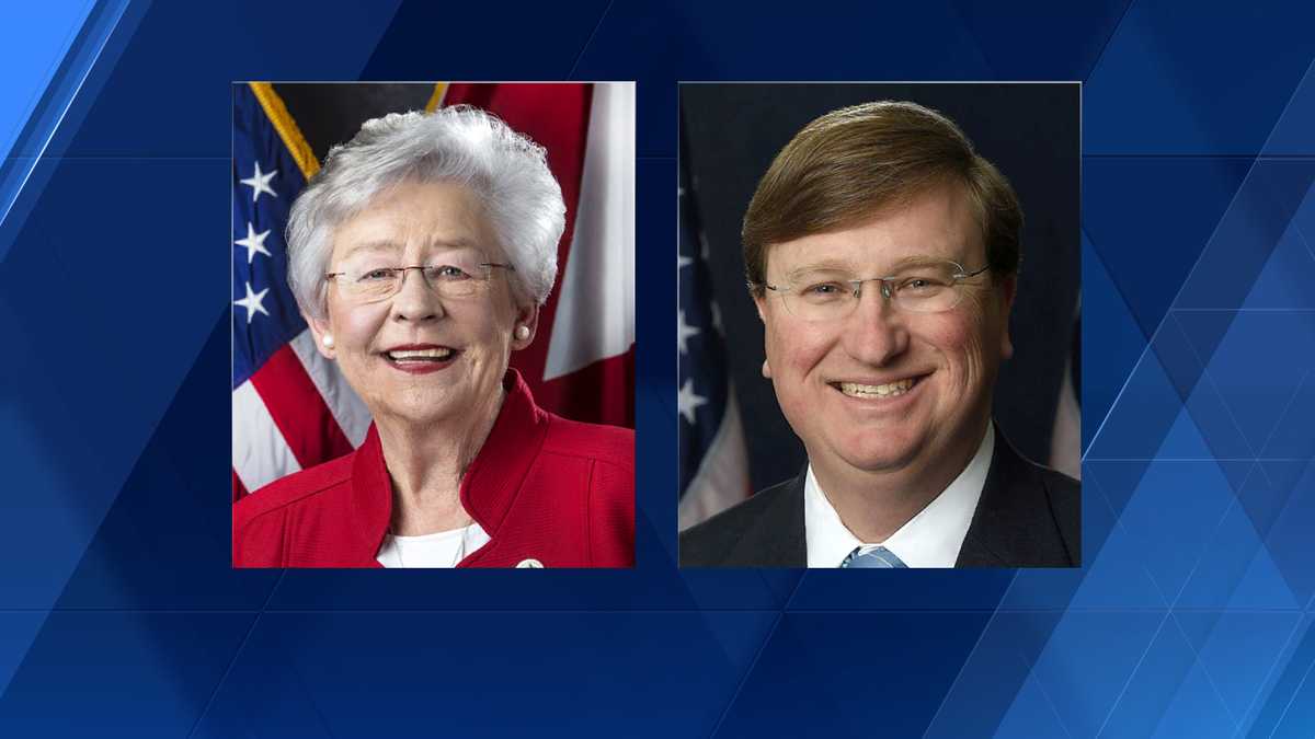 Alabama and Mississippi governors bet on charity softball game