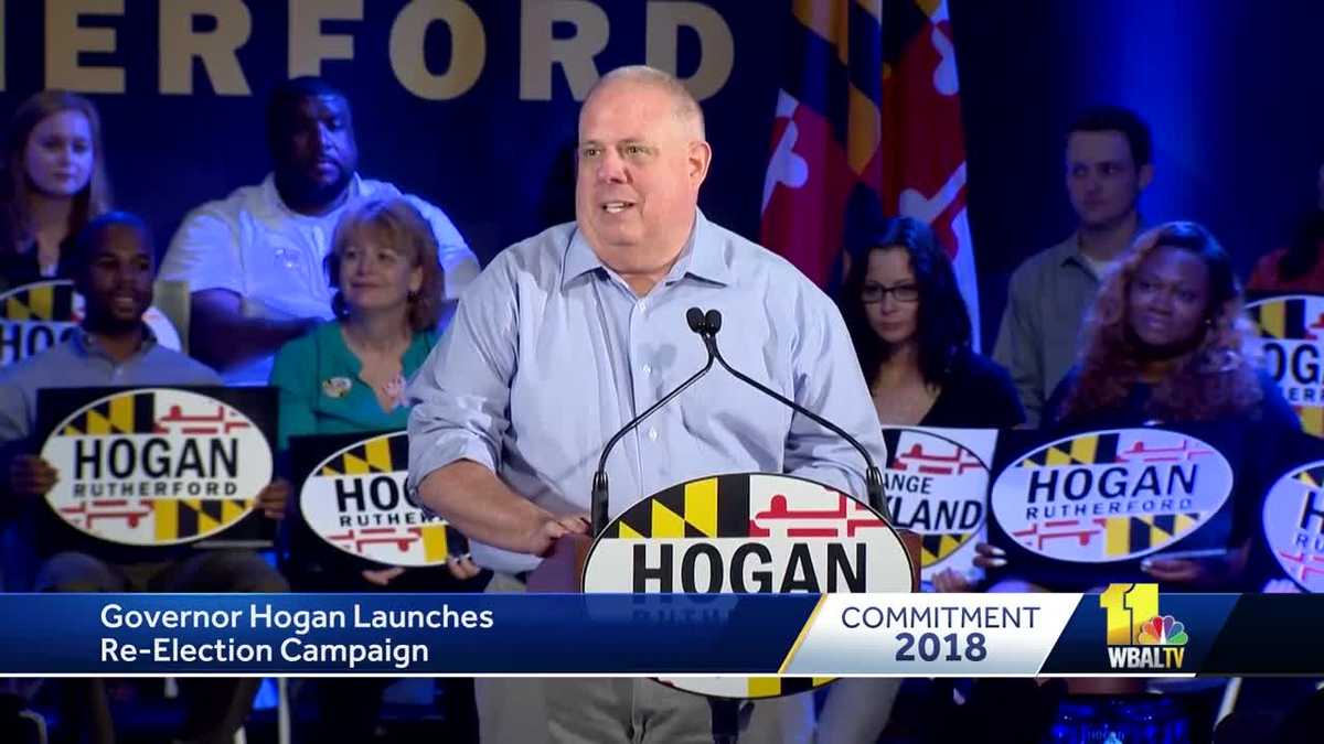 Gov. Larry Hogan kicks off re-election campaign