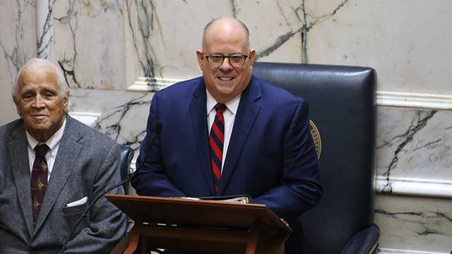 Maryland Gov. Larry Hogan announces he will not run for president in 2020