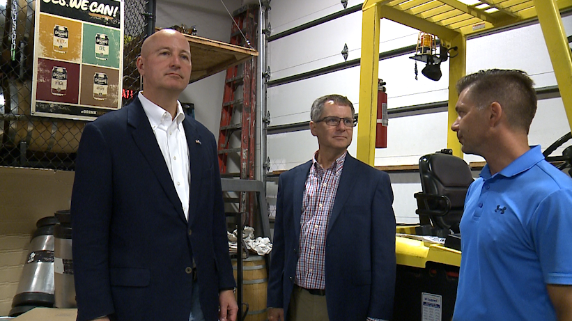 Governor Ricketts tours breweries hoping to grow Nebraska's economy