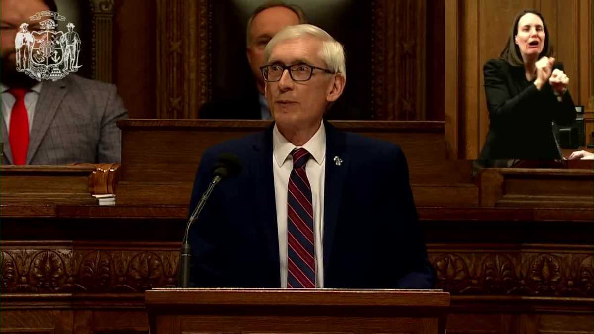 Gov. Tony Evers delivers 2022 State of the State Address