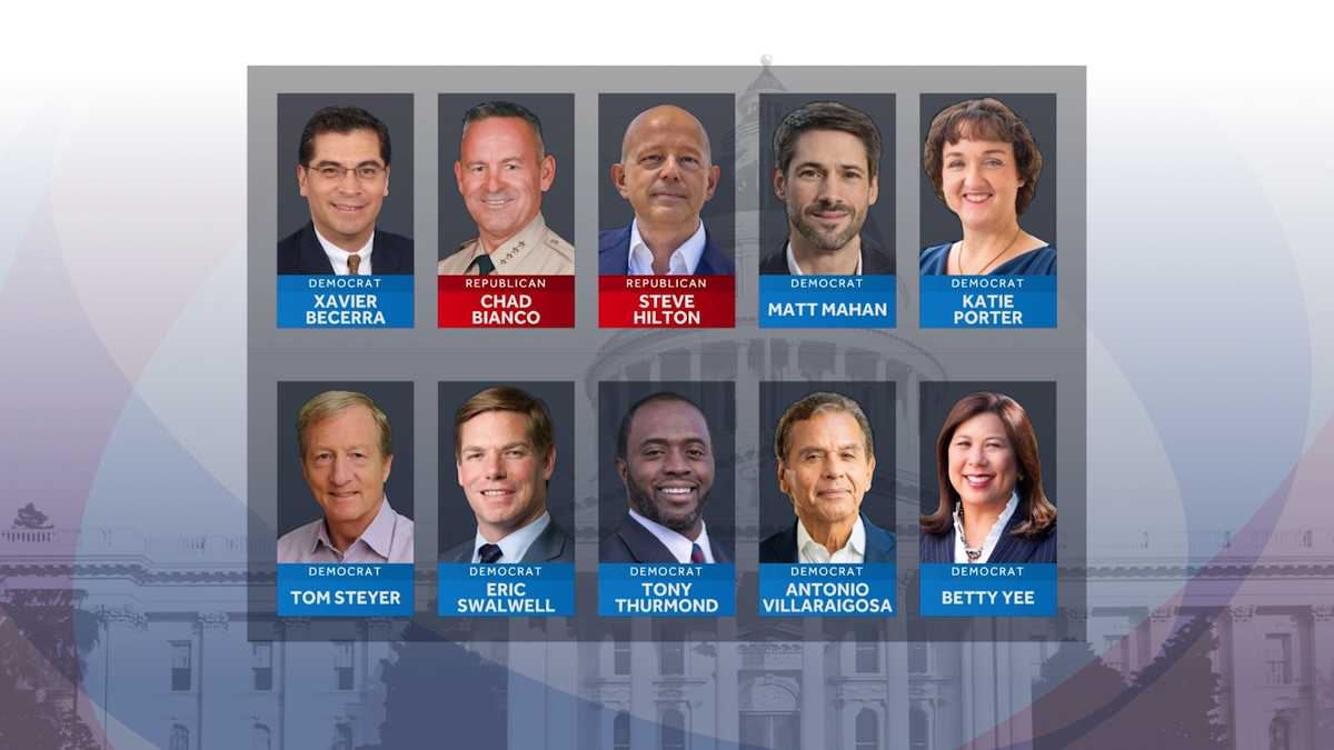 Who will be California's next governor? Hear from the top candidates