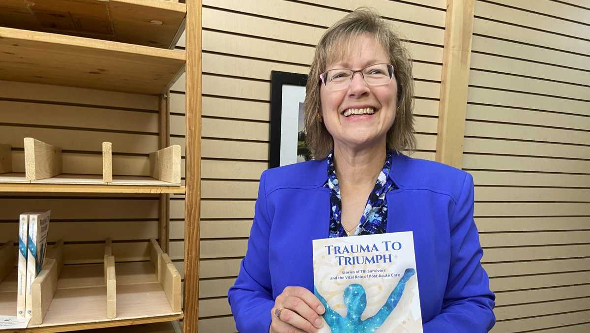 Traumatic brain injury survivor's story told in a new book