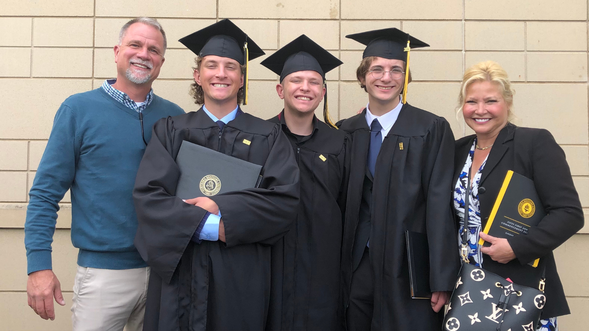 Northern Kentucky triplets earn college degrees before graduating from ...