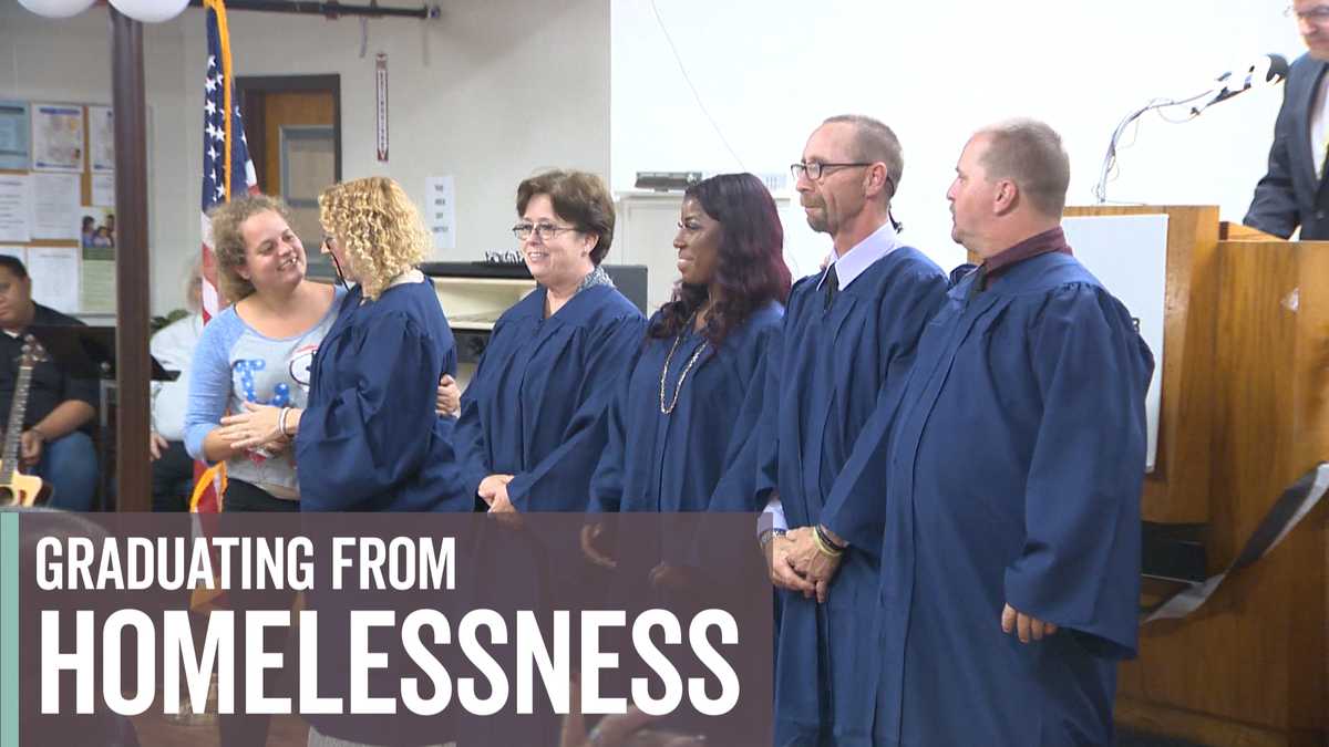 Rescue mission helps formerly homeless 'graduates' build better future