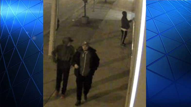 Graffiti suspects caught on camera