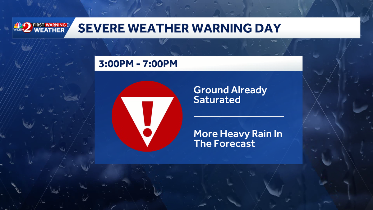 Torrential downpours, flooding in parts of Central Florida