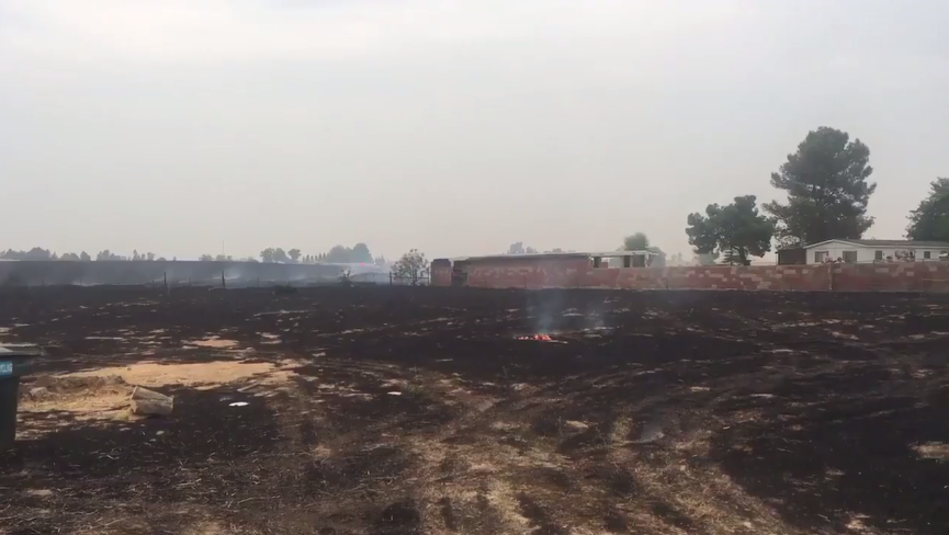 Crews contain 41-acre fire in Sacramento County
