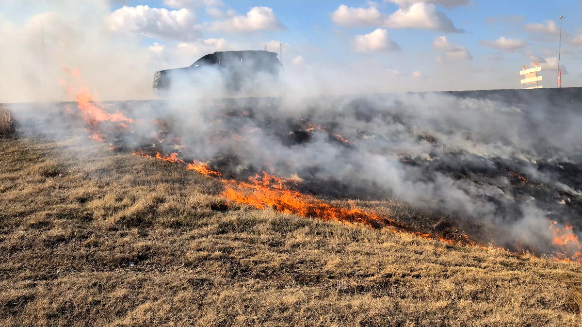Fire danger remains high after flames break out across OKC metro