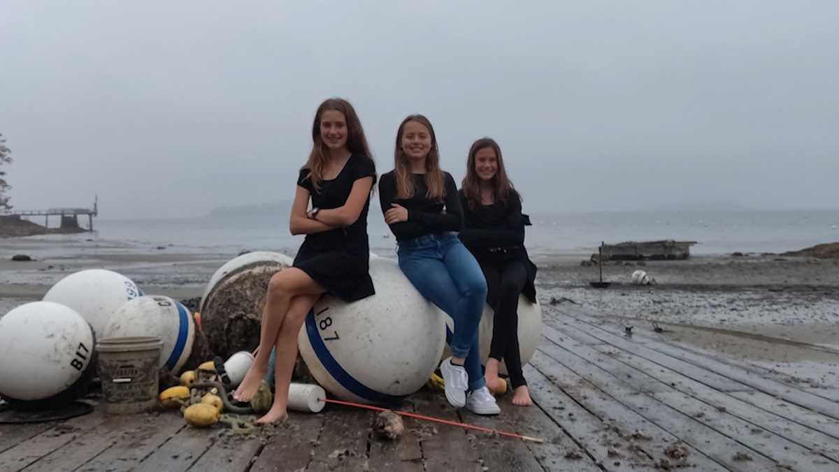 3 Maine girls create program to send children to summer camp