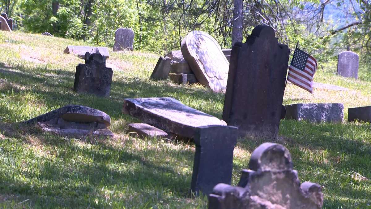 Headstones restored at Brush Creek Cemetery, North Huntingdon
