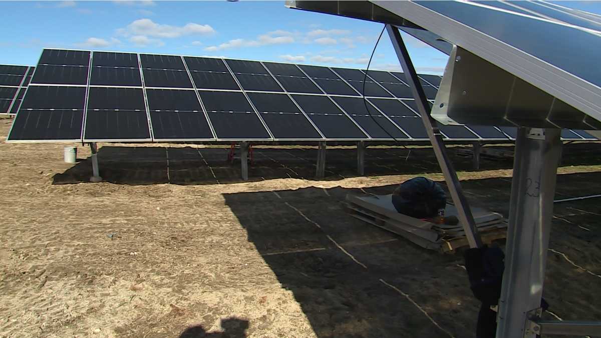 Solar farm will help power thousands of Maine homes