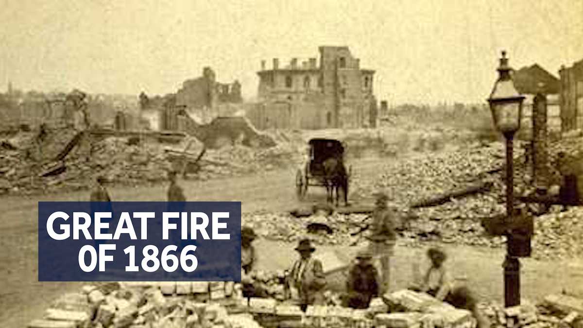 Historic photos: Portland's Great Fire of 1866