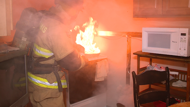 Feeling the heat: Firefighters go through arson investigator training