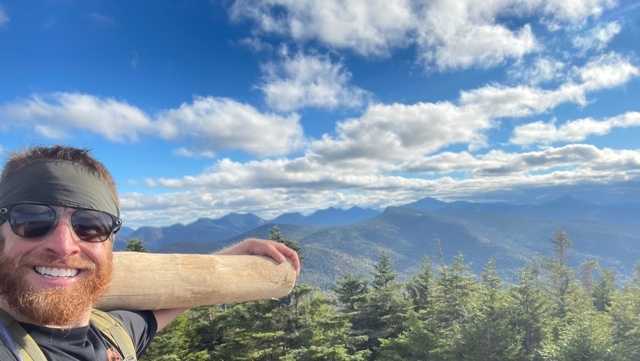 NH Chronicle: Hiking with Larry the Log