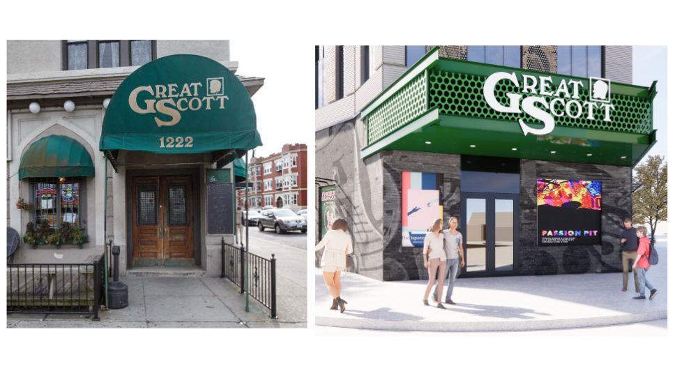 A new awning: Renderings show plan to resurrect The Great Scott
