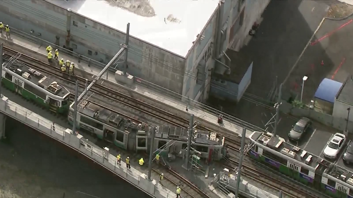 Passengers evacuated after Green Line derailment critique MBTA