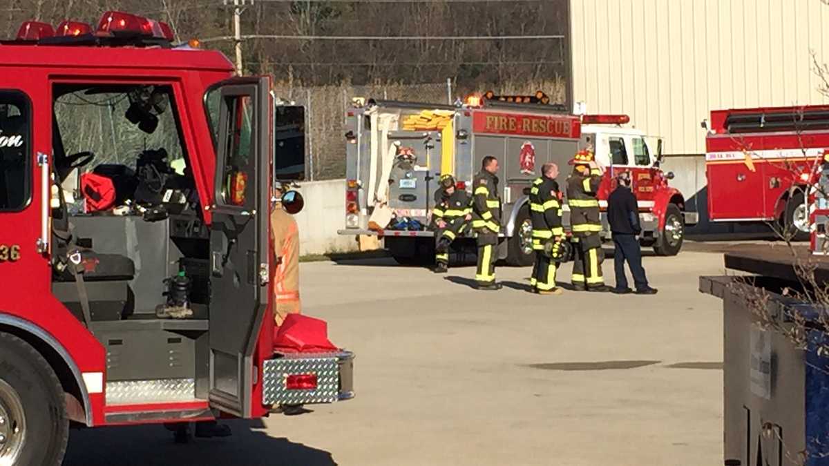 2 workers sent to hospital after fire at Greendale business
