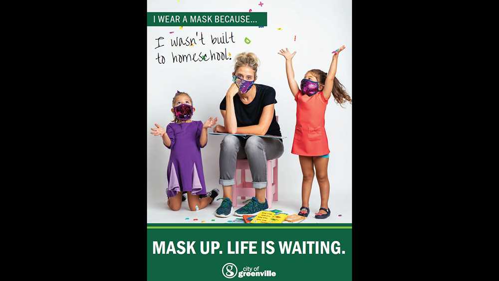 Greenville leaders discuss “Mask Up. Life is Waiting.” campaign