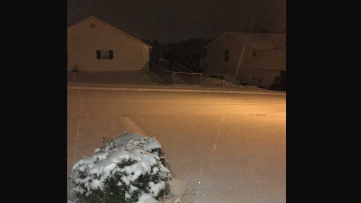 Snow pictures from around the Upstate, WNC