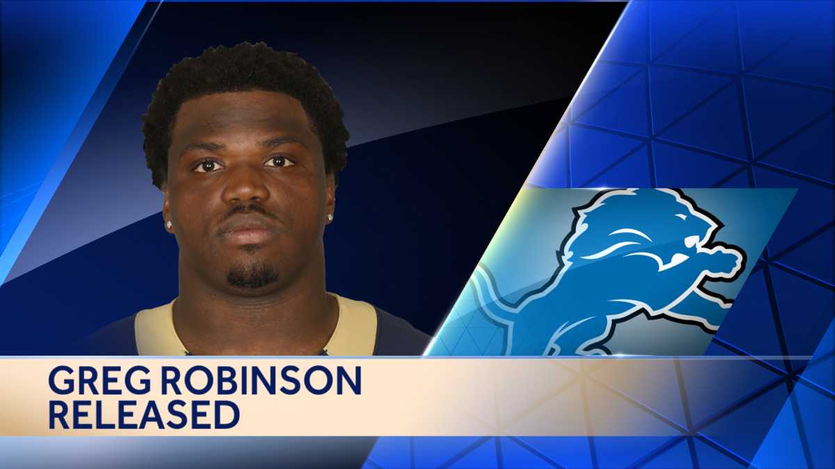 Former Auburn offensive lineman Greg Robinson released by the Detroit Lions