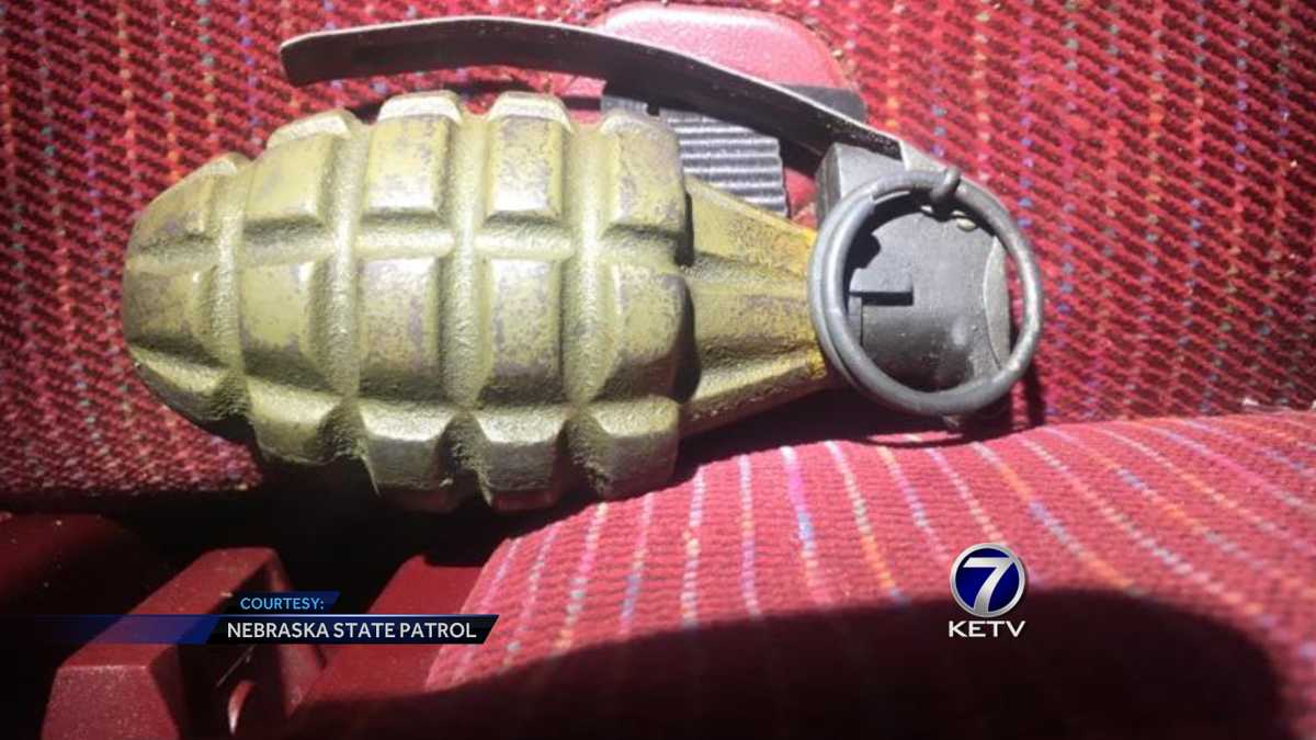 Live grenade found in car Wednesday