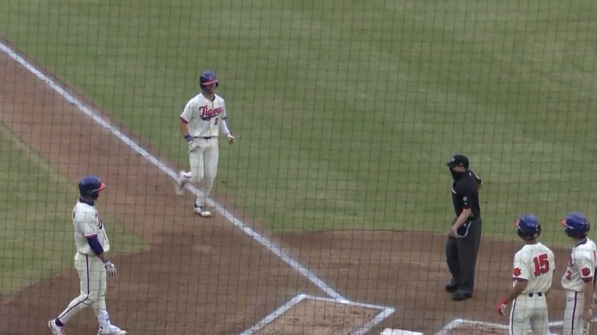 Clemson baseball player Caden Grice named ACC Player of the Week