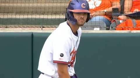 Clemson baseball player Caden Grice named National & ACC player-of-the-week
