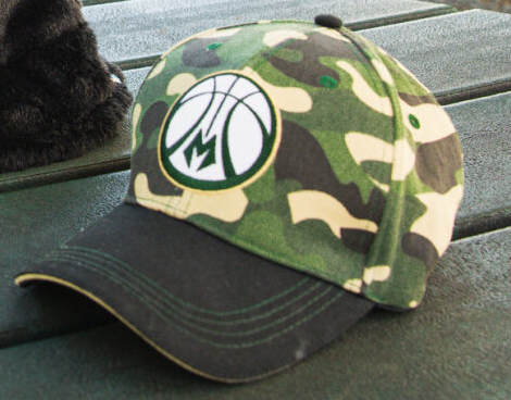 Check out some of the caps you can get at a Bucks game this year
