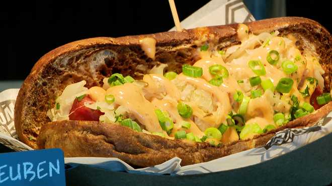 Omaha College World Series menu for Charles Schwab Field