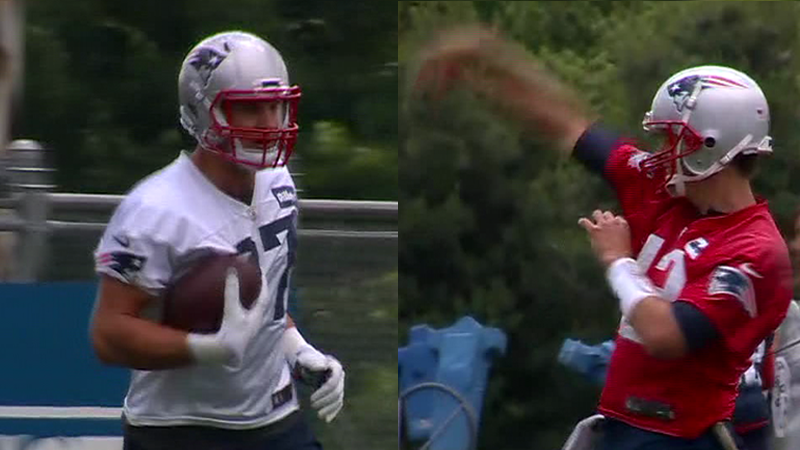 Brady, Gronk return to practice for Patriots