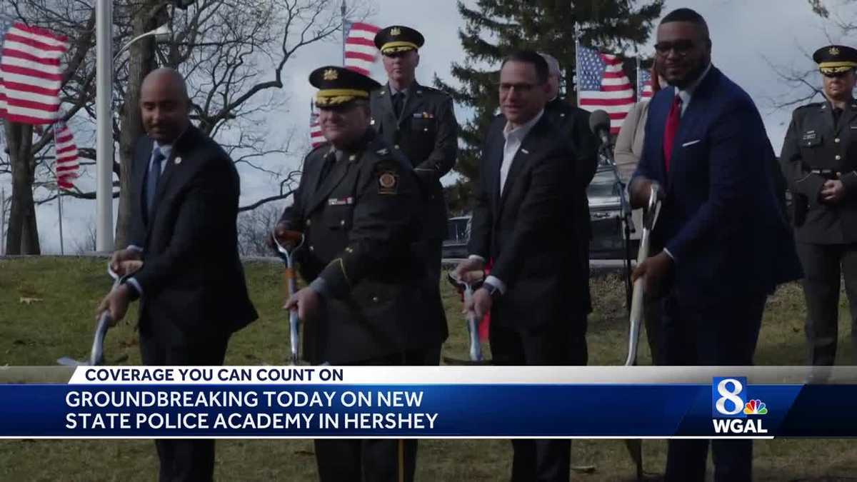 Groundbreaking ceremony held for the new Pennsylvania State Police Academy Groundbreaking ceremony held for the new Pennsylvania State Police Academy