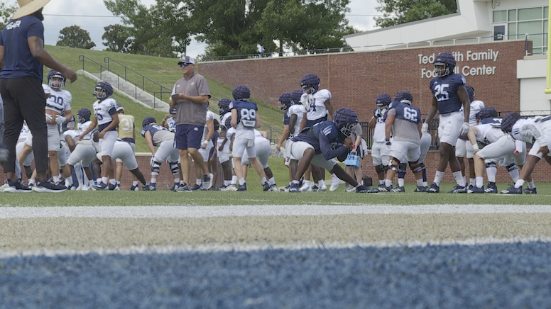 Eagles soar into first practice of Morgan State week