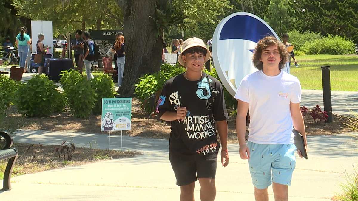 Georgia Southern University students excited about first day of classes