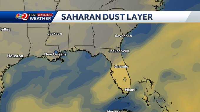 'Dirty rain': How Saharan dust is impacting Central Florida