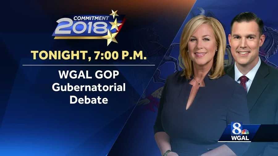 GOP Gubernatorial Debate tonight on WGAL