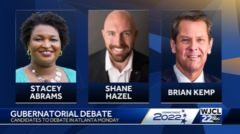 Georgia Gubernatorial Candidates Will Debate Monday