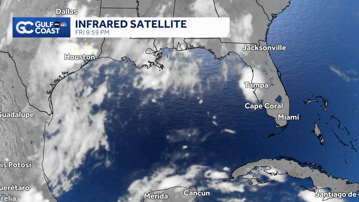 NHC no longer watching Gulf disturbance for development