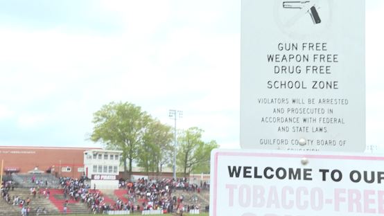 Triad high school students walkout of classrooms for gun reform