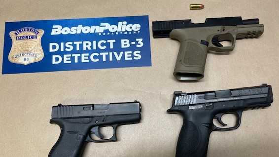 2 arrested after Boston police officer struck by vehicle