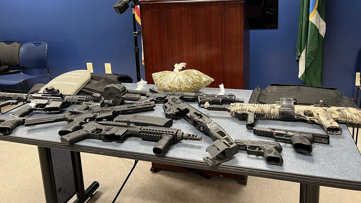 Jpd Operation Leads To Seizure Of Drugs Guns Ballistic Vest