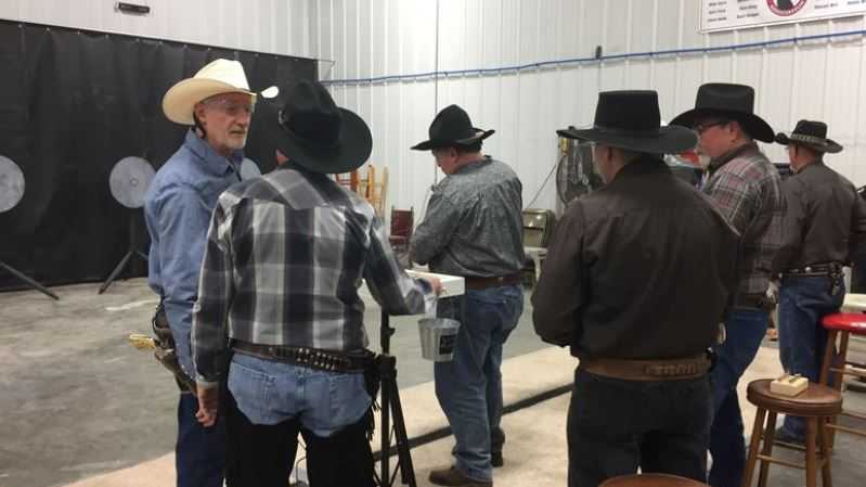Cowboy fast draw club the only one of its kind in the metro