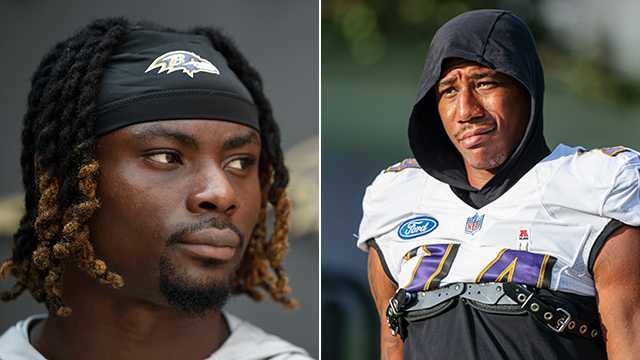 Torn ACLs end season for Gus Edwards, Marcus Peters