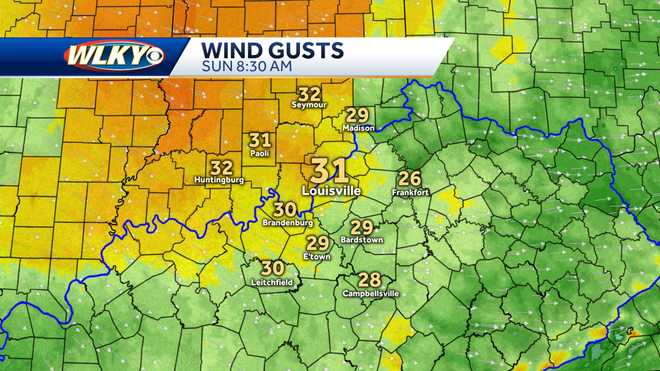 Impact weather: Morning snow showers, cold and breezy Sunday